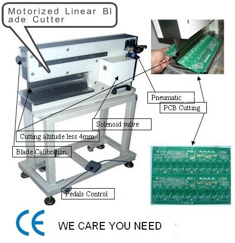 V Cut PCB Separation-Economic PCB Depaneling Factory Optional ...