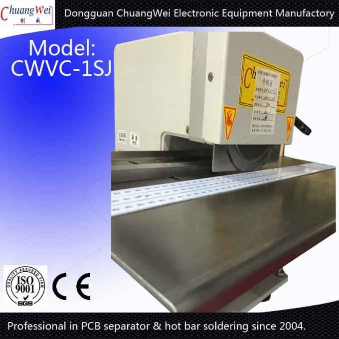 Pre-scored PCB Depaneling V Groove PCB Separator with Two Round Blades