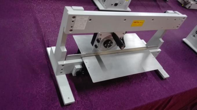 High Efficiency PCB Depanelizer With Round Knife And Linear Blade