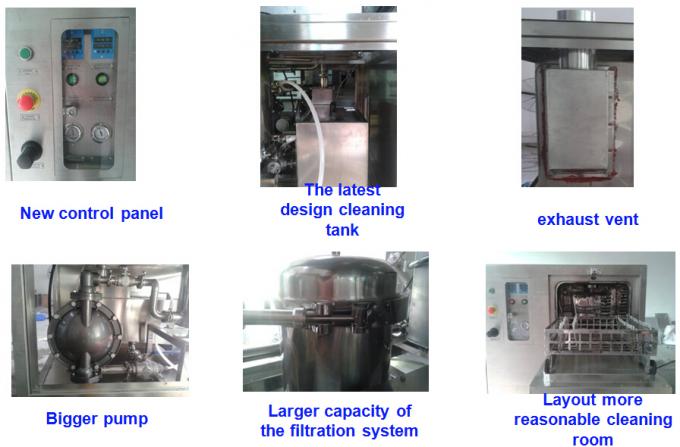 PCB Cleaning Equipment 360°Rotate Jet Clean and Compressed Air Blow Dry ...