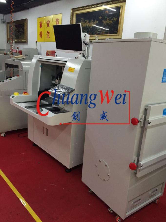 X10 Zoom In Image KAVO Spindle PCB Router Depaneling Machine Win 7 60000rpm