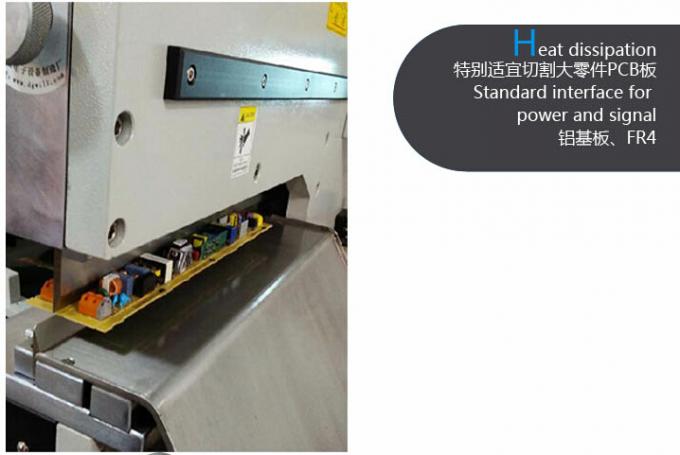 MCPCB PCB Separator Machine PCB Depaneling with 2 Linear Blades