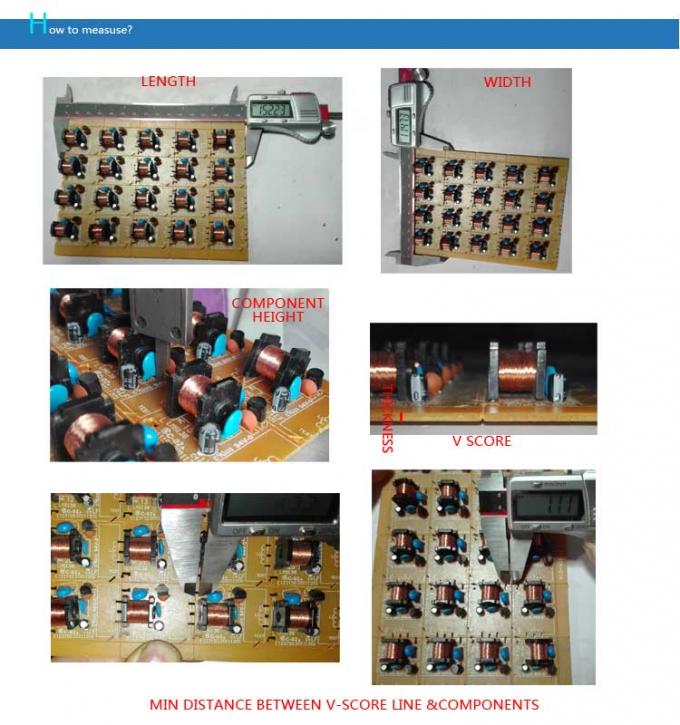 Aluminum Board PCB Depanel Machine PCB Separator with Customized Blade