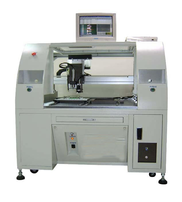 CNC Control Program Prototype PCB Routing Machine With Double Station