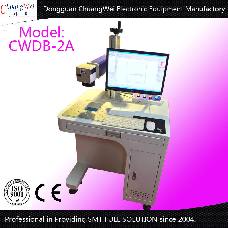 PCB Labeling Machine Label Maker Machine 60W CE 20-30KHZ with Laser ...