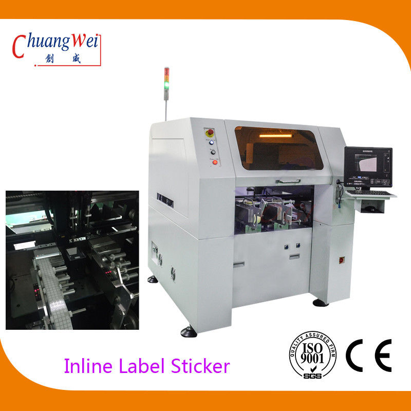 PCB Labeling Machine with Multi-Function,0.05mm Vision Odd Form Sticker ...