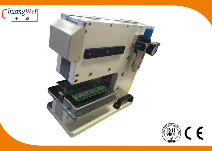 Pneumatic Type PCB Separator Cut Short Alum Board with 2 Linear Blades ...