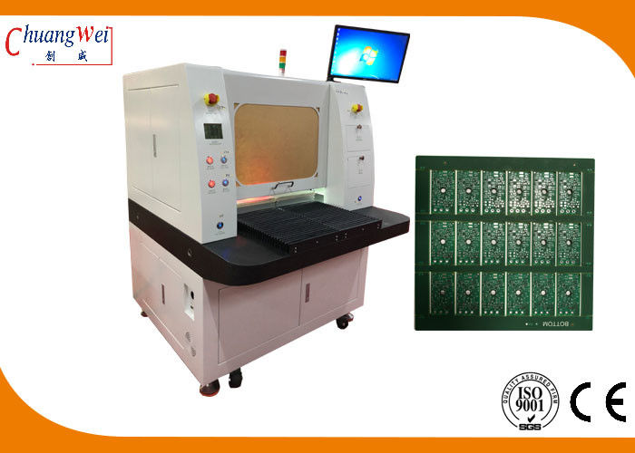 PCB FPC Laser Depaneling Machine two work tables offline stress-free ...