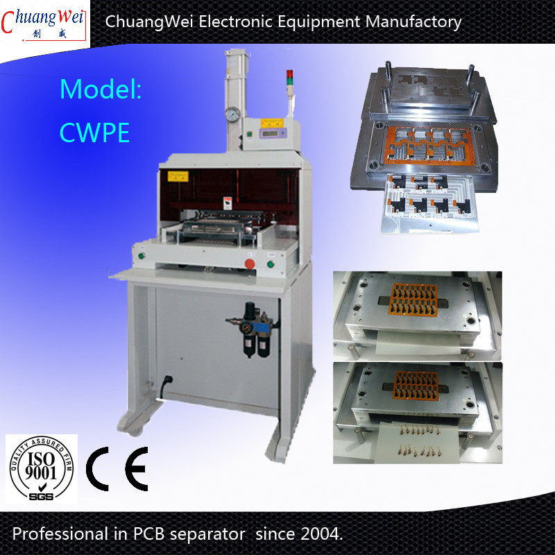 PCB Punching Machine for Power Supply Industry with Customize Punching Die
