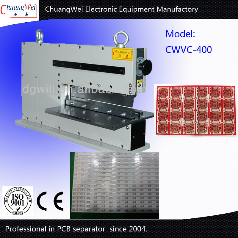 Aluminium Board Use V - Cut PCB Separator With Japan High Speed Steel ...