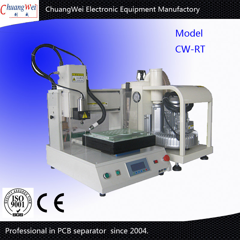 Bench Top Automatic PCB Router With Customize Robust Frame And Vaccum ...