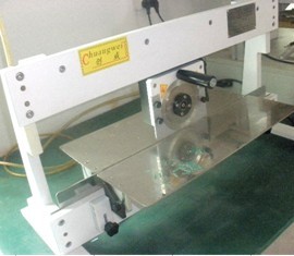 Manual Type V Cut Pcb Separator With Circular & Linear Blades