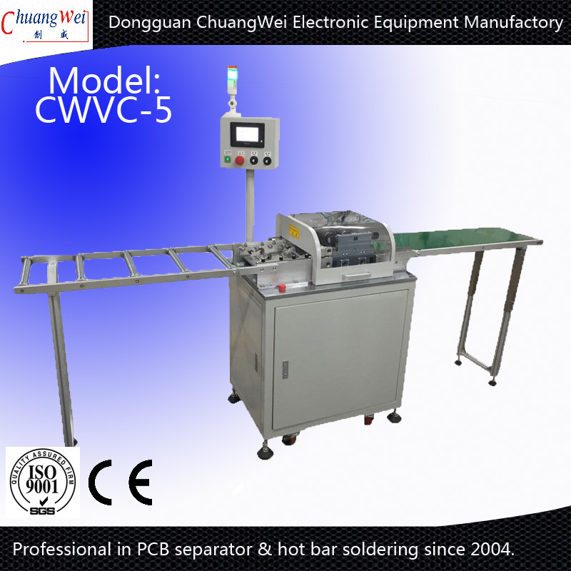 V-Cut PCB Separator For Many Blades MCPCB Depaneling Equipment