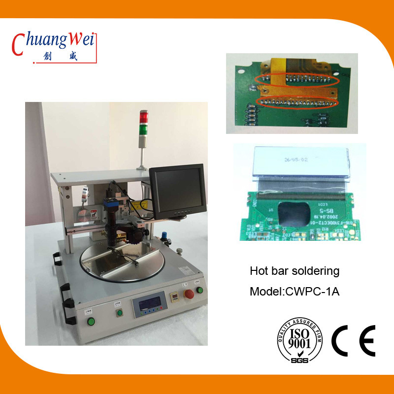 Hot Bar Soldering Tools And Equipment , Thermode Head Bonding Automatic ...