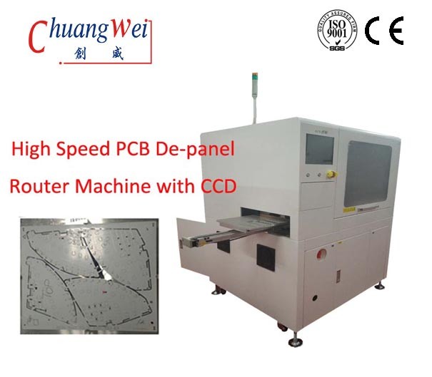 High Speed Tab - Routed Board PCB Router Depaneling Machine with 0.01mm ...