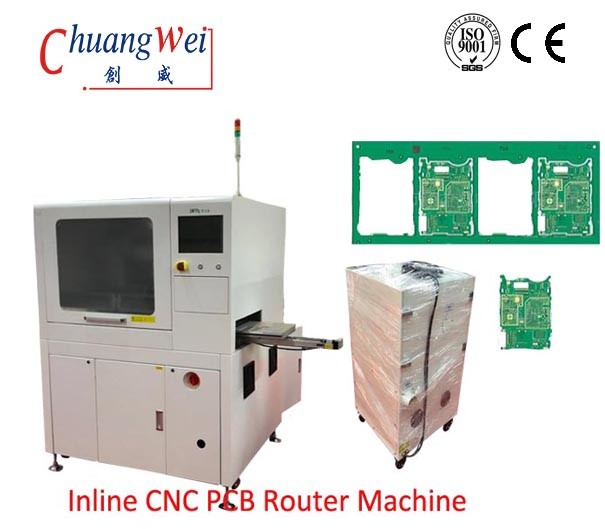 PCB Router for MCPCB Boards-Inline PCB Depaneling Machine,PCB Router