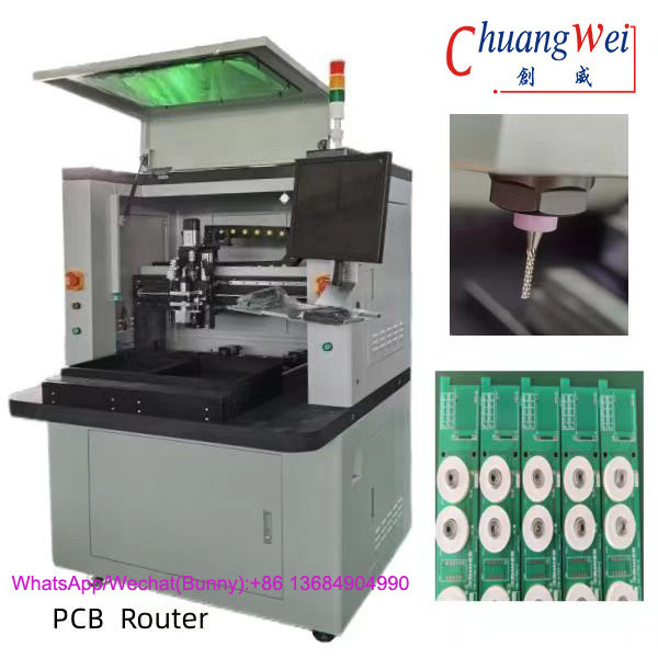 Inline or Offline PCB Router Machine PCB Depanelizer Automated Robot