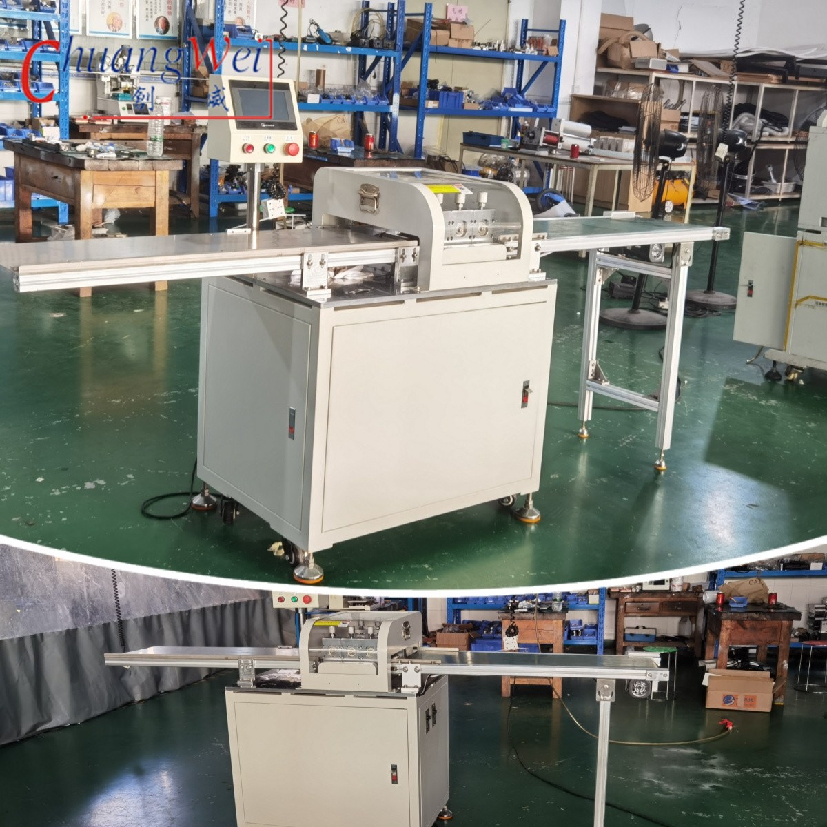 Standard Workstation PCB Depaneling Router Offline Multi Blade PCB CNC ...