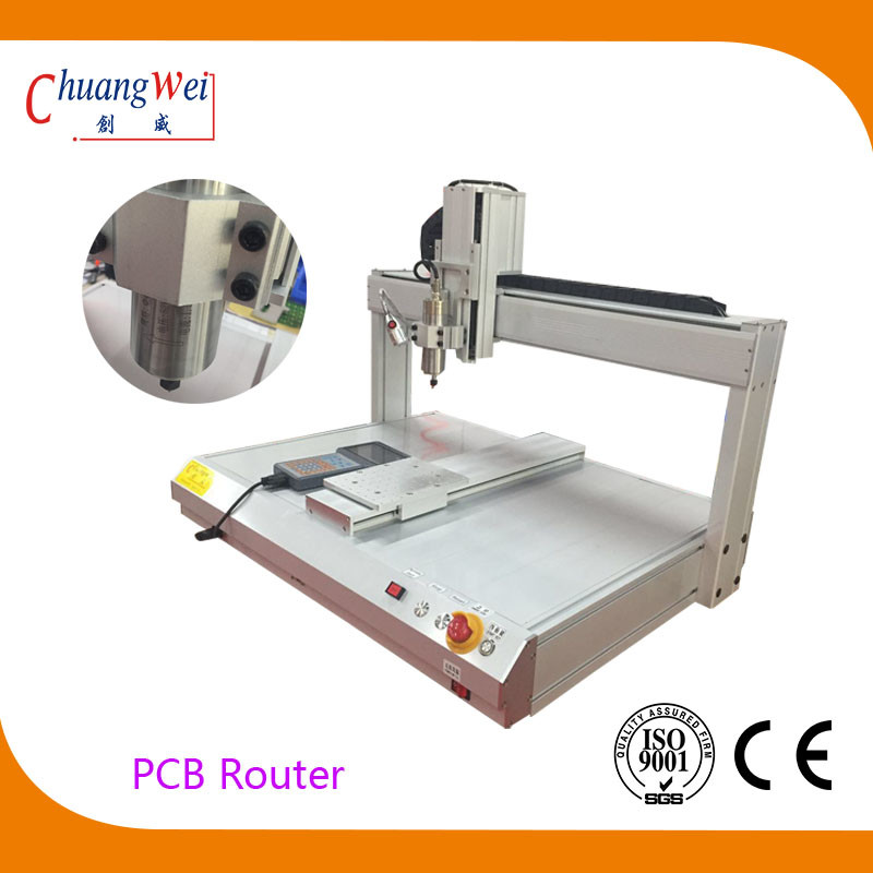 PCB depaneling Router Machine tabletop cut size 650mmX450mm