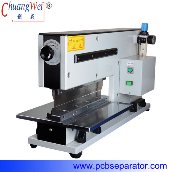 High Speed Pneumatic PCB Separator Machine With Two Sharp Linear Blades