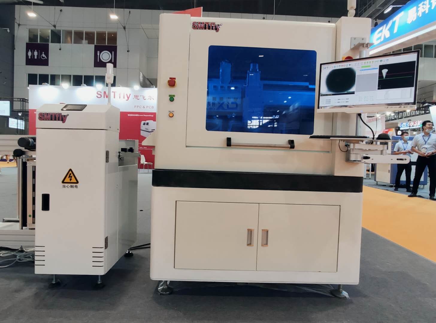 PCB depaneling inline Router Machine 0.01mm Precision 380V 2.2KW