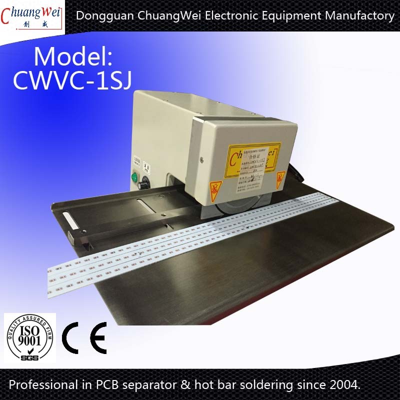 PCB Depaneling LED Aluminum PCB Separator V-Cut PCB Depanelizer With ...