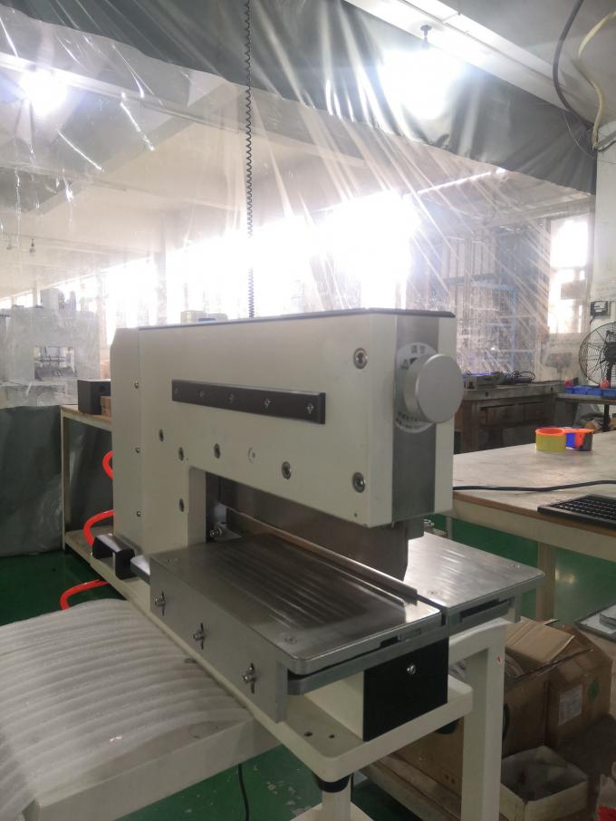 PCBA Depanel PCB Depaneling Pneumatic Alminum Two Linear Blade Stress ...